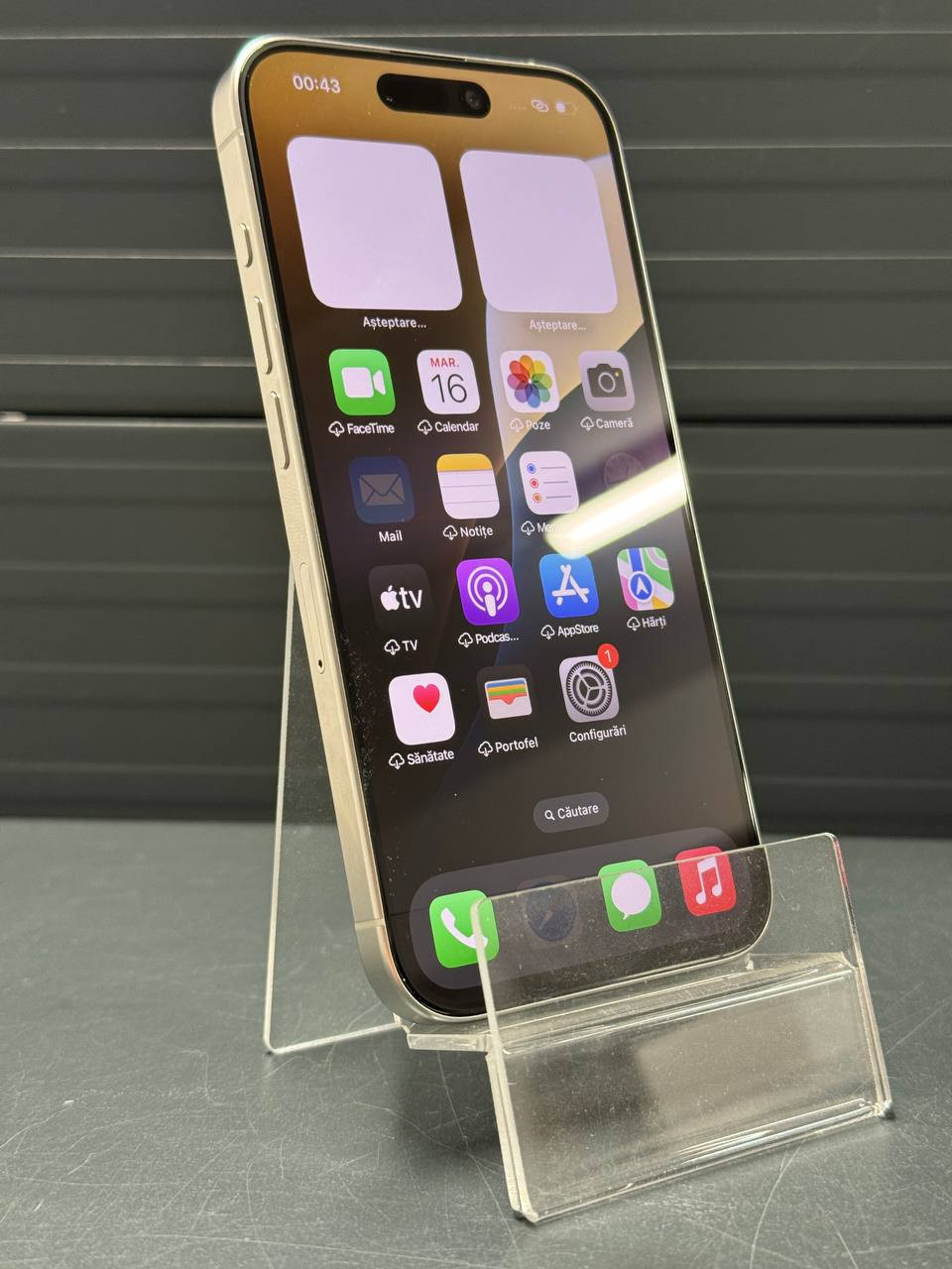 Telefon Apple iPhone 15 Pro 256 GB White