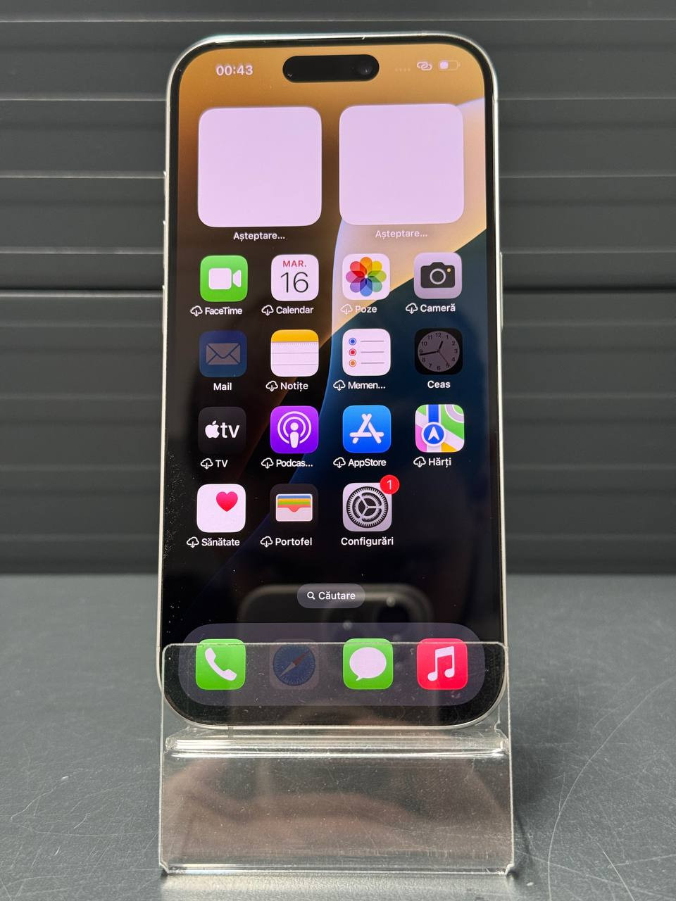 Telefon Apple iPhone 15 Pro 256 GB White