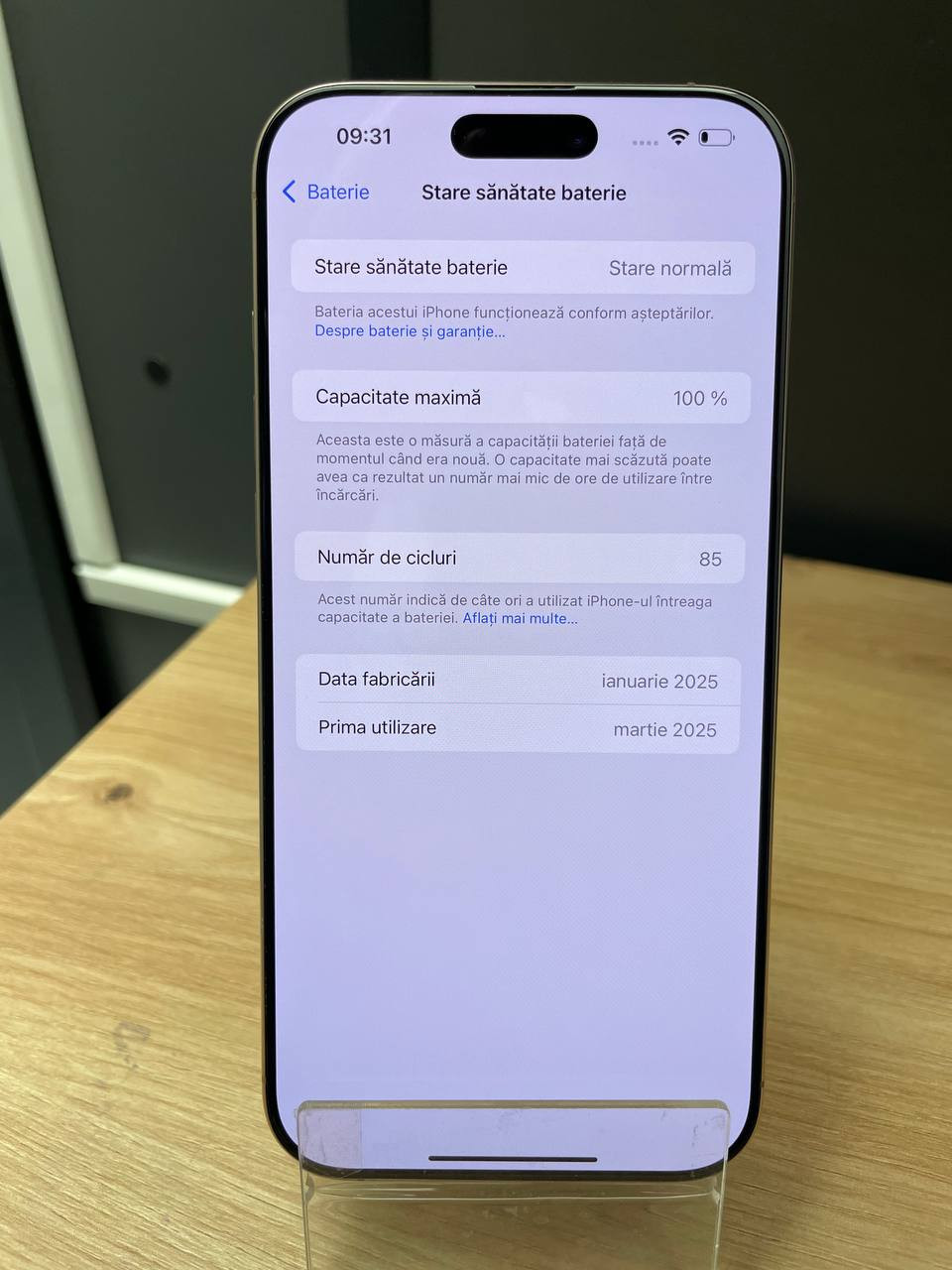 Telefon Apple iPhone 16 Pro Max 256 GB White